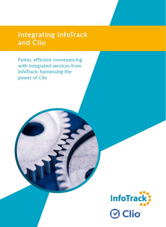 Clio Integration With Infotrack